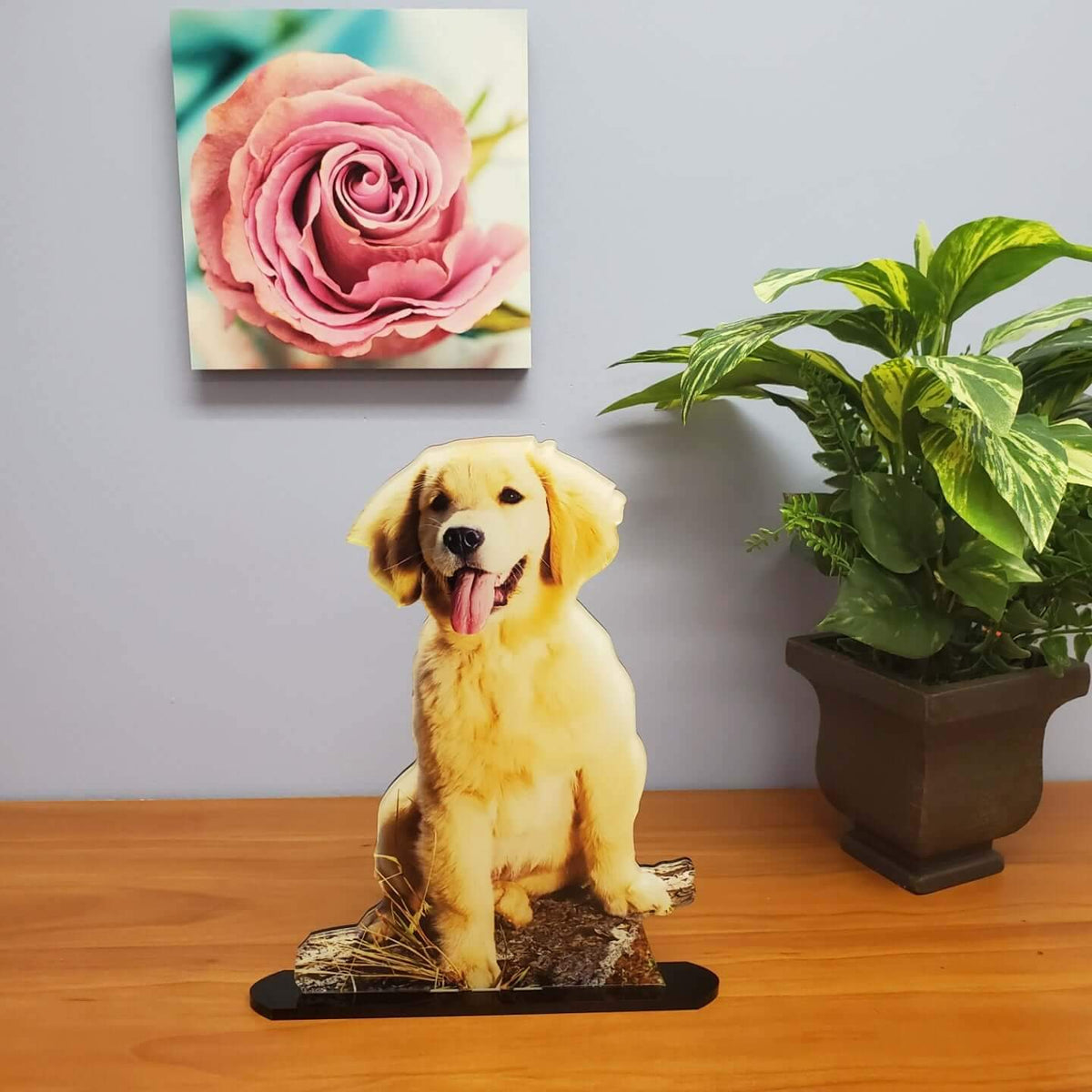 8x10 AcryliCuts™ Custom Photo Statuettes - Vertical or Horizontal