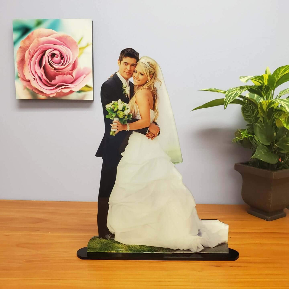 11x14 AcryliCuts™ Custom Photo Statuettes - Vertical or Horizontal