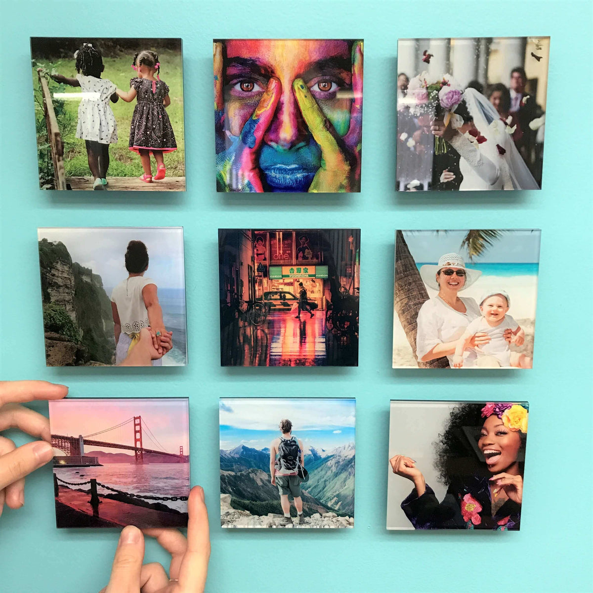 Photo Tiles-4x4 AcryliPic™ Custom Acrylic Photo Print - Square